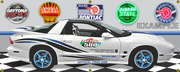 1999 PONTIAC FIREBIRD TRANS AM DAYTONA PACE CAR 30TH ANNIVERSARY WHITE ...