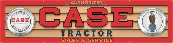 CASE TRACTOR FARM MACHINERY DEALER LETTER SIGN REMAKE BANNER ART MURAL ...